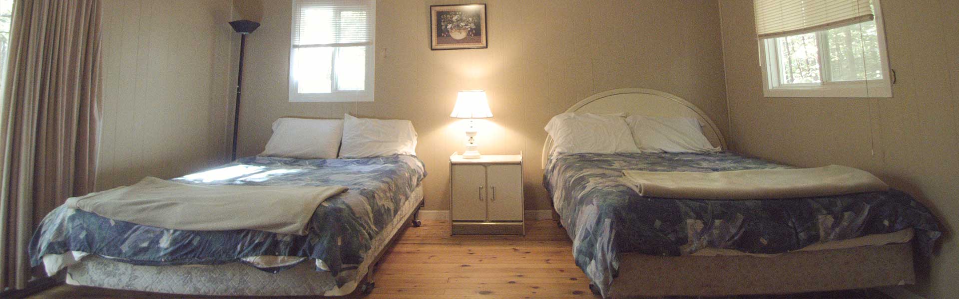 Cabins at River Run Interior overlooking the Ottawa River | River Run ...